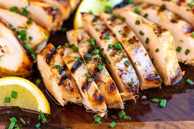 Juicy Lemon Herb Grilled Chicken Breasts – Monument Grills