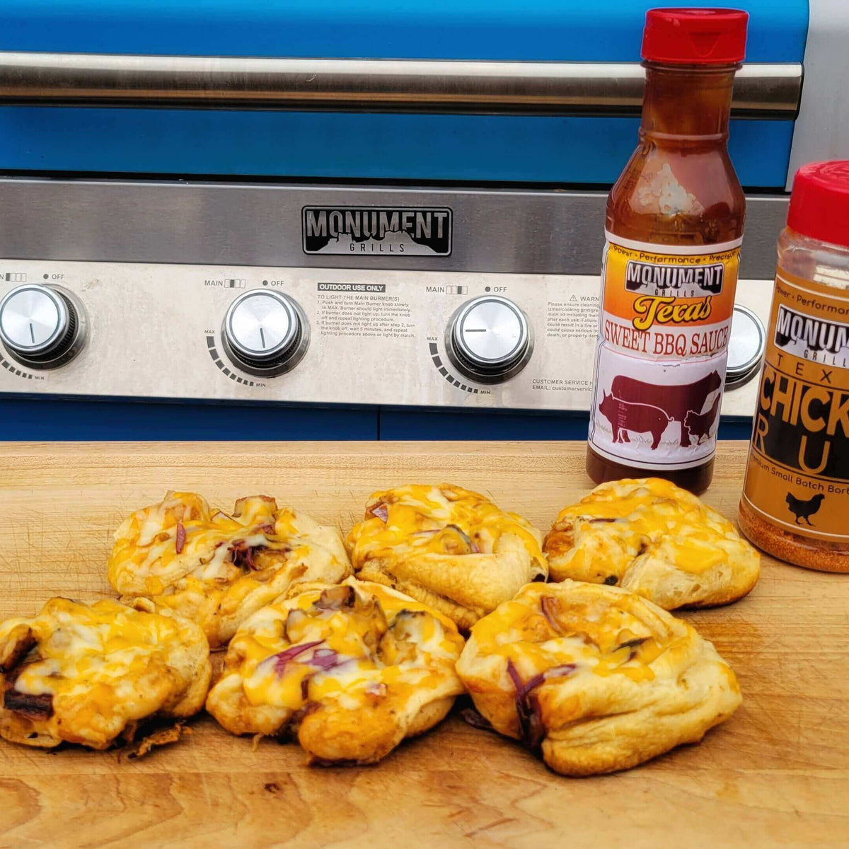 Delicious BBQ Chicken Rollups for Your Gas Grill – Monument Grills