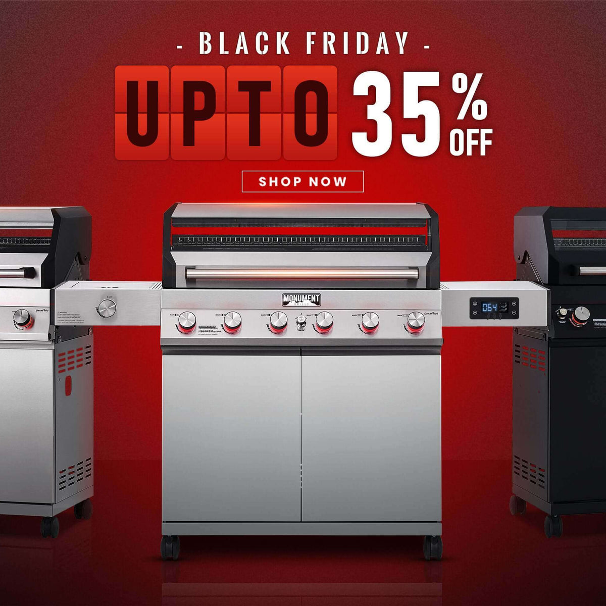 Black Friday Grilling Sale! Save Up to $350 on Grills – Monument Grills