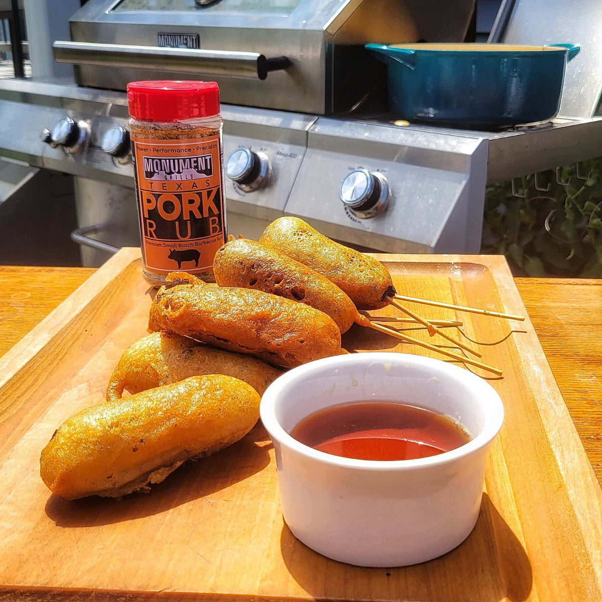 Delicious Breakfast Corn Dogs Recipe – Monument Grills