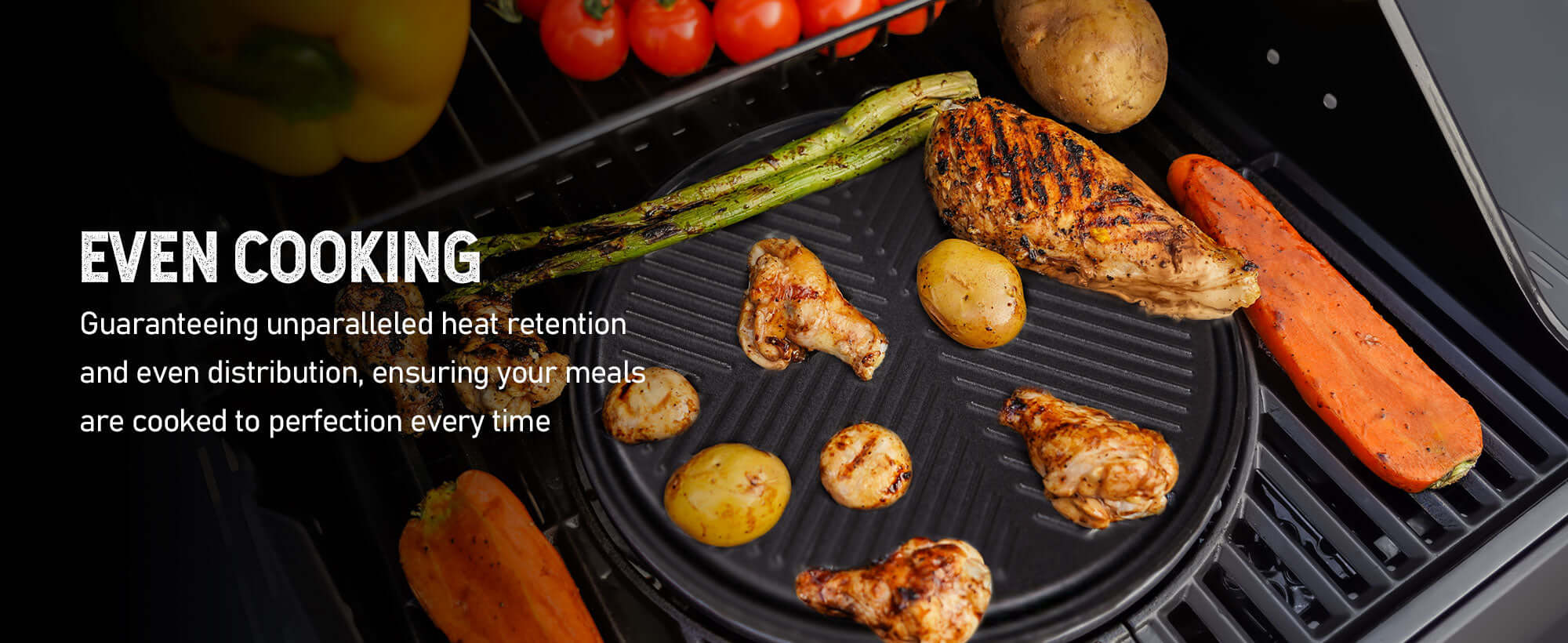 Buy Round Cast Iron Cooking Plate | Monument Grills