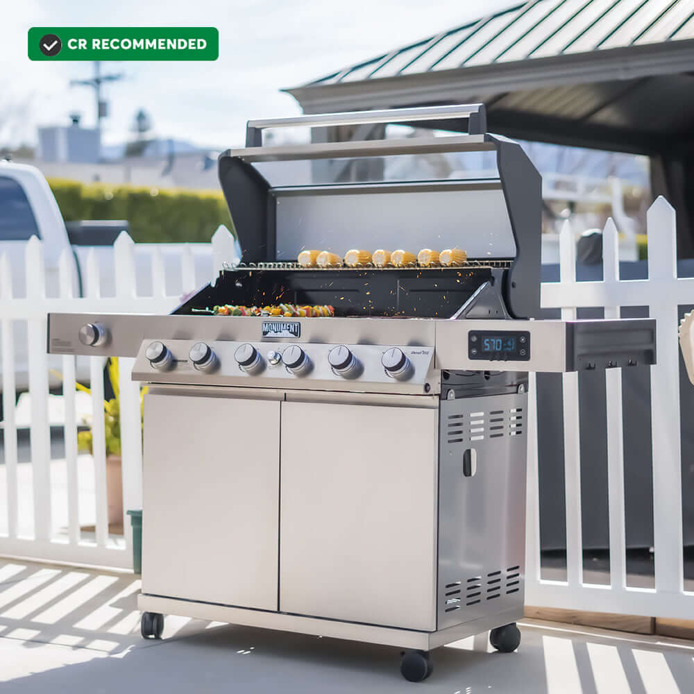 Denali 605 Stainless Smart Gas Grill - Sale 2024 – Monument Grills