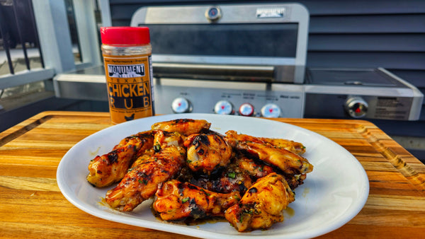 Monument Gas Grill Honey Garlic Chicken Wings Recipe – Monument Grills