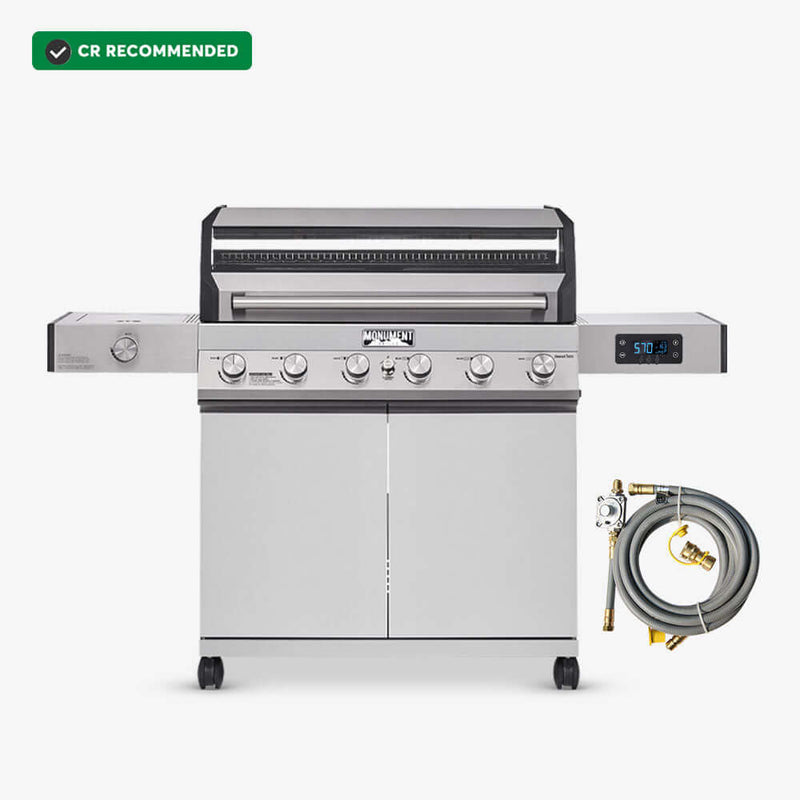 Denali 605 Stainless Smart Gas Grill - Sale 2024 – Monument Grills