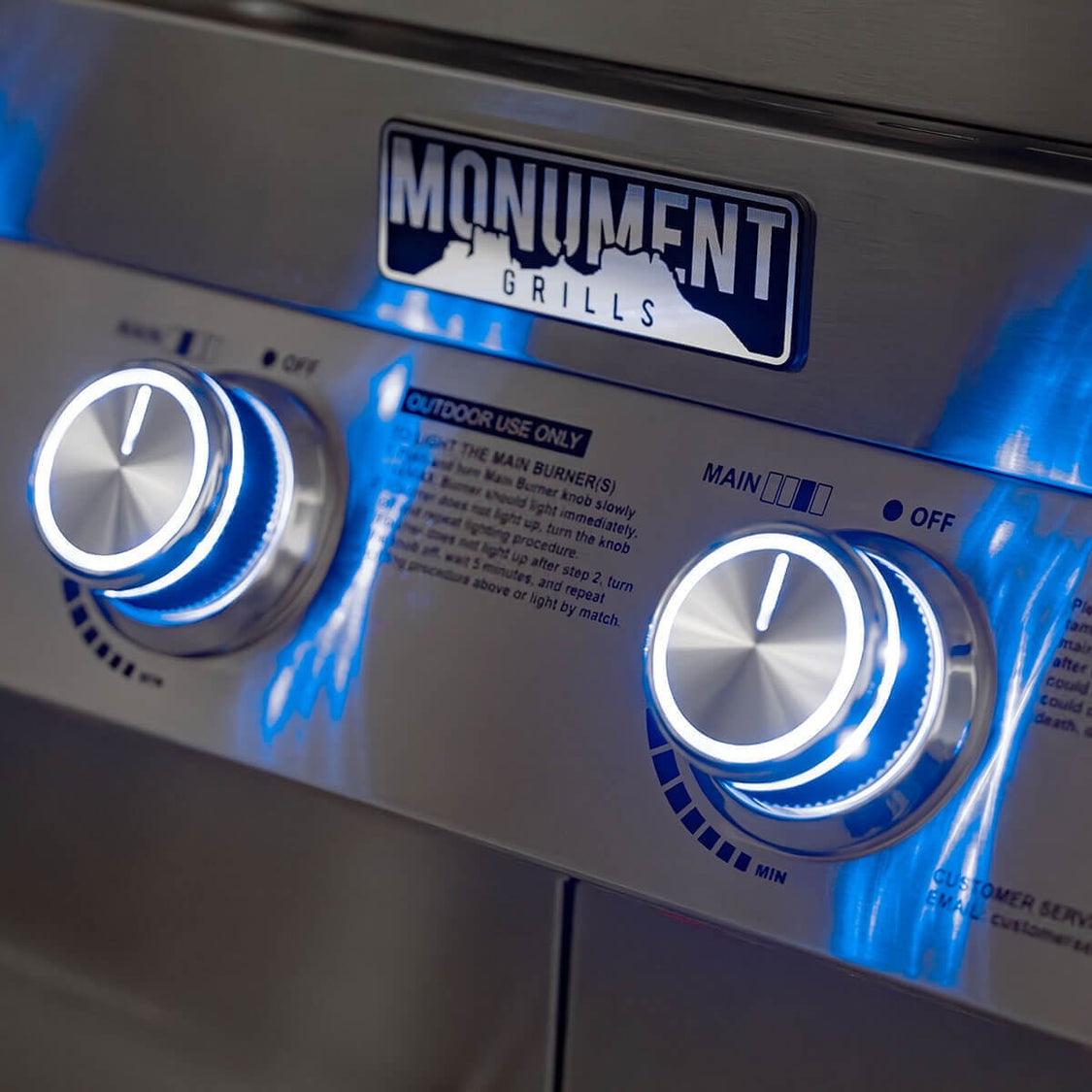 Gas Grill - 35633 Propane 4 Burners Grill Infrared | 4 Burners + Sear ...
