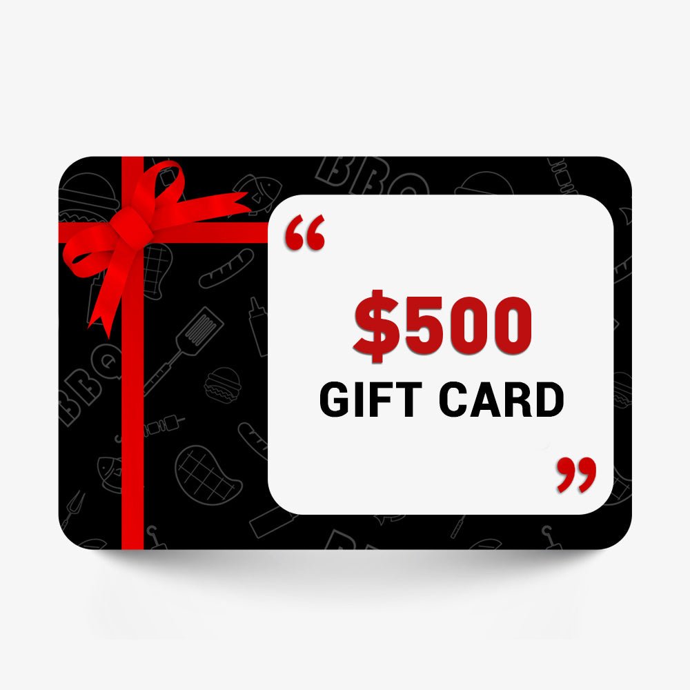 $500 Gift Card Value for Gas Grills | Monument Grills