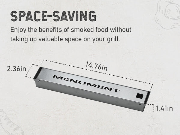 Monument Smoker Box Accessories for Stainless Gas Grills – Monument Grills