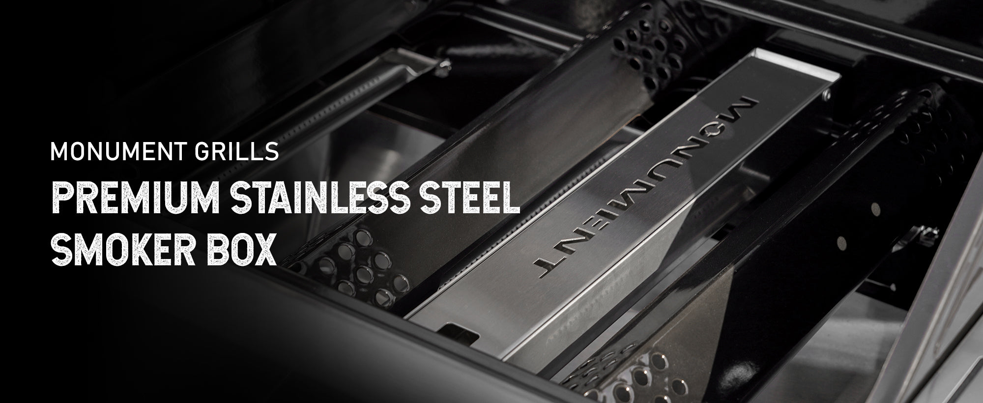 98457 Stainless Steel Smokerbox for Gas Grills – Monument Grills