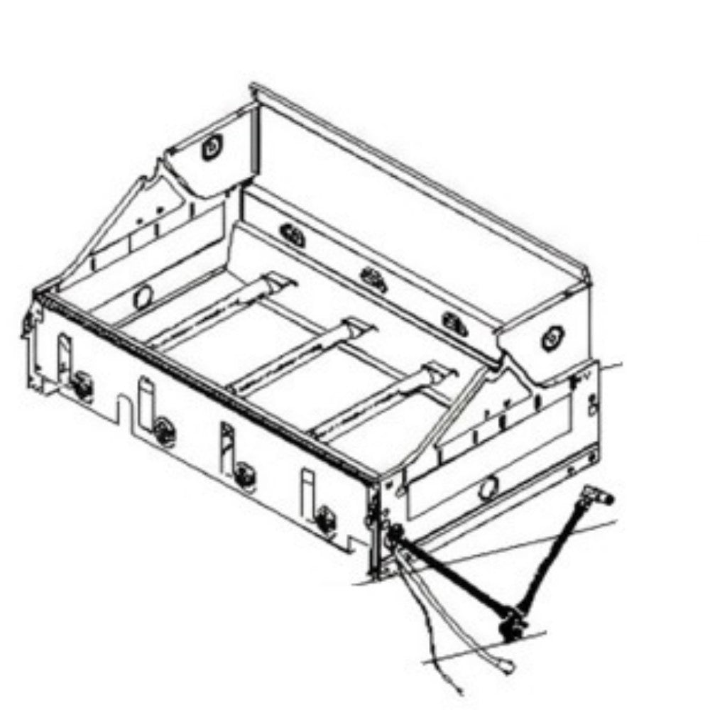 Mesa425 Firebox 27-Inch Enamel Black - Grill Replacement Parts ...