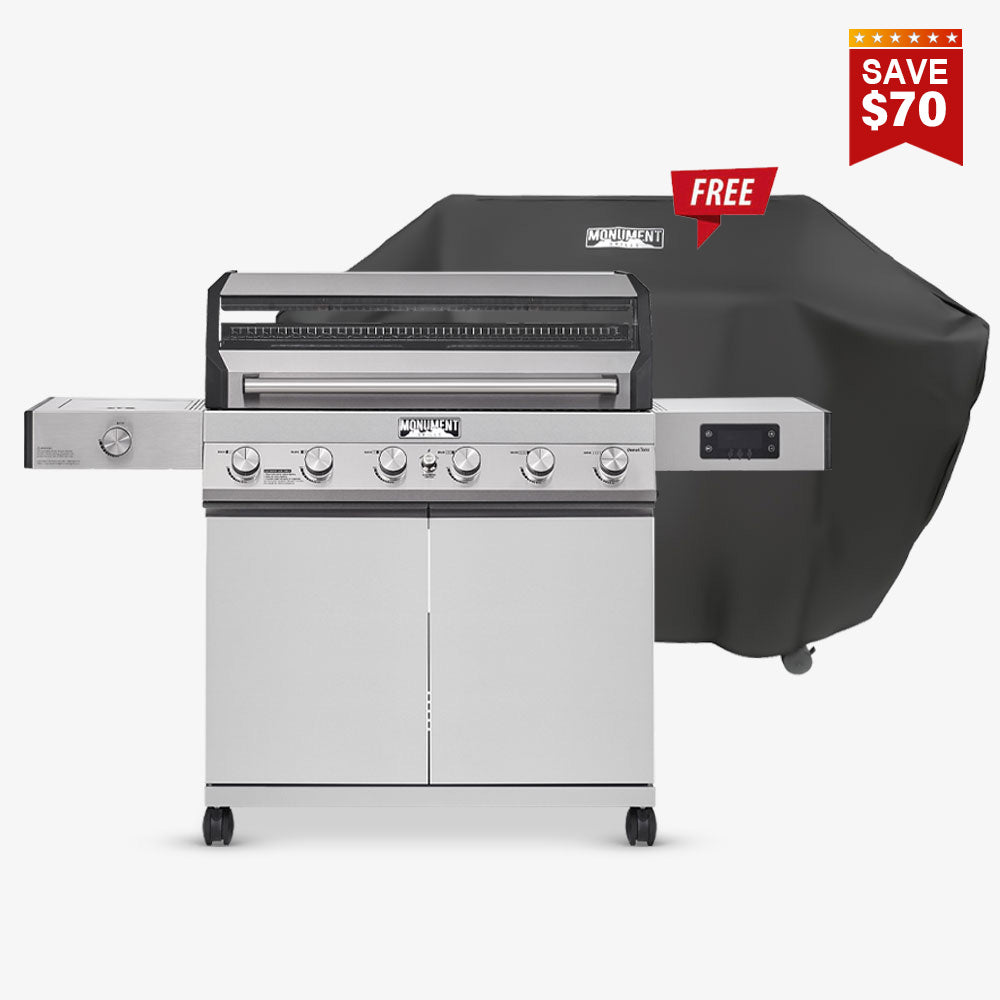 Denali 605 | Stainless Smart Gas Grill – Monument Grills