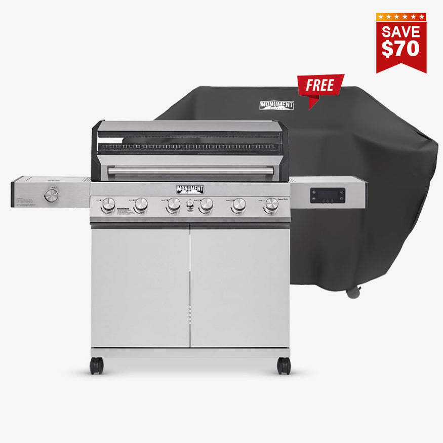 Denali 405 | Stainless Smart Gas Grill – Monument Grills