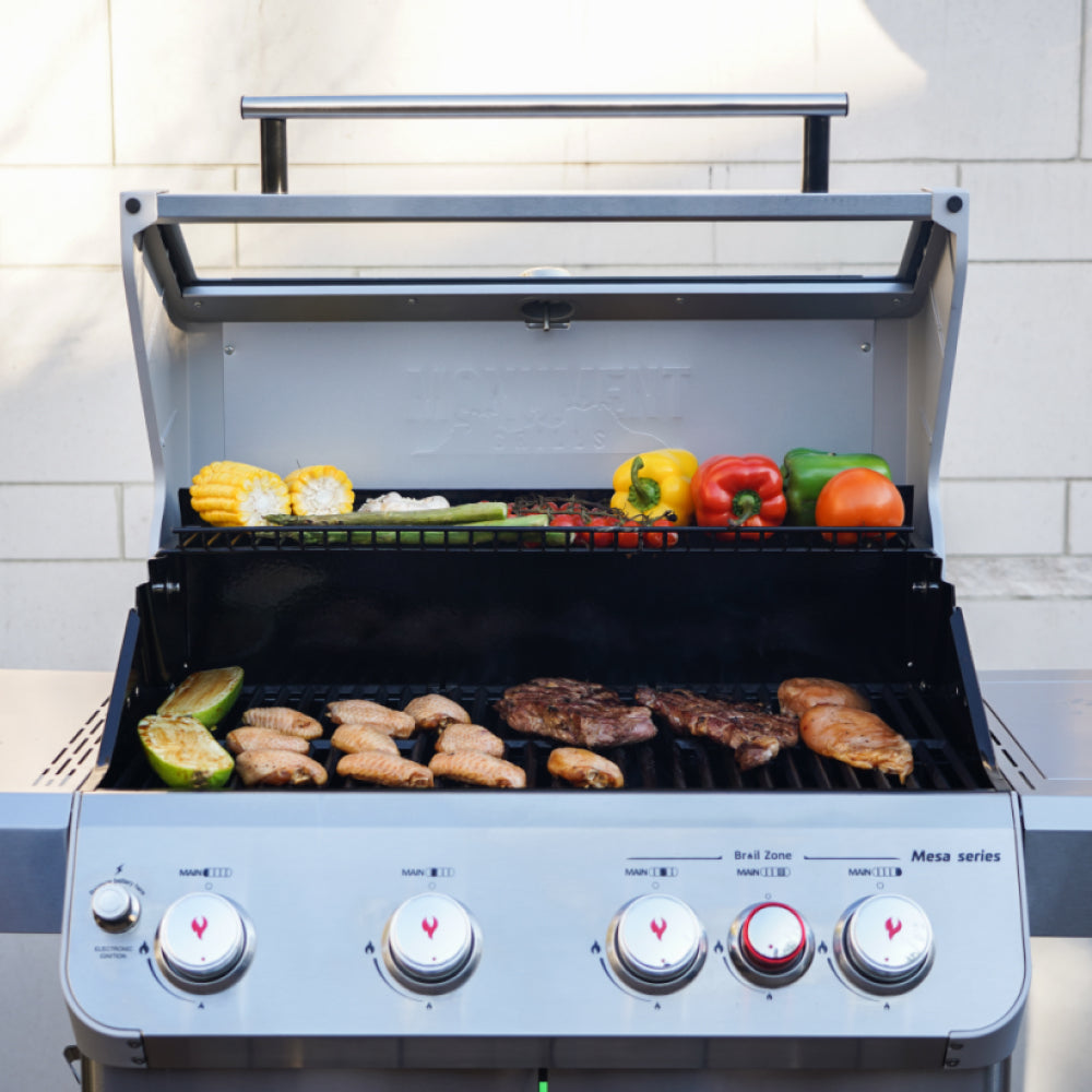 Mesa 415BZ | Stainless Infrared Gas Grill – Monument Grills