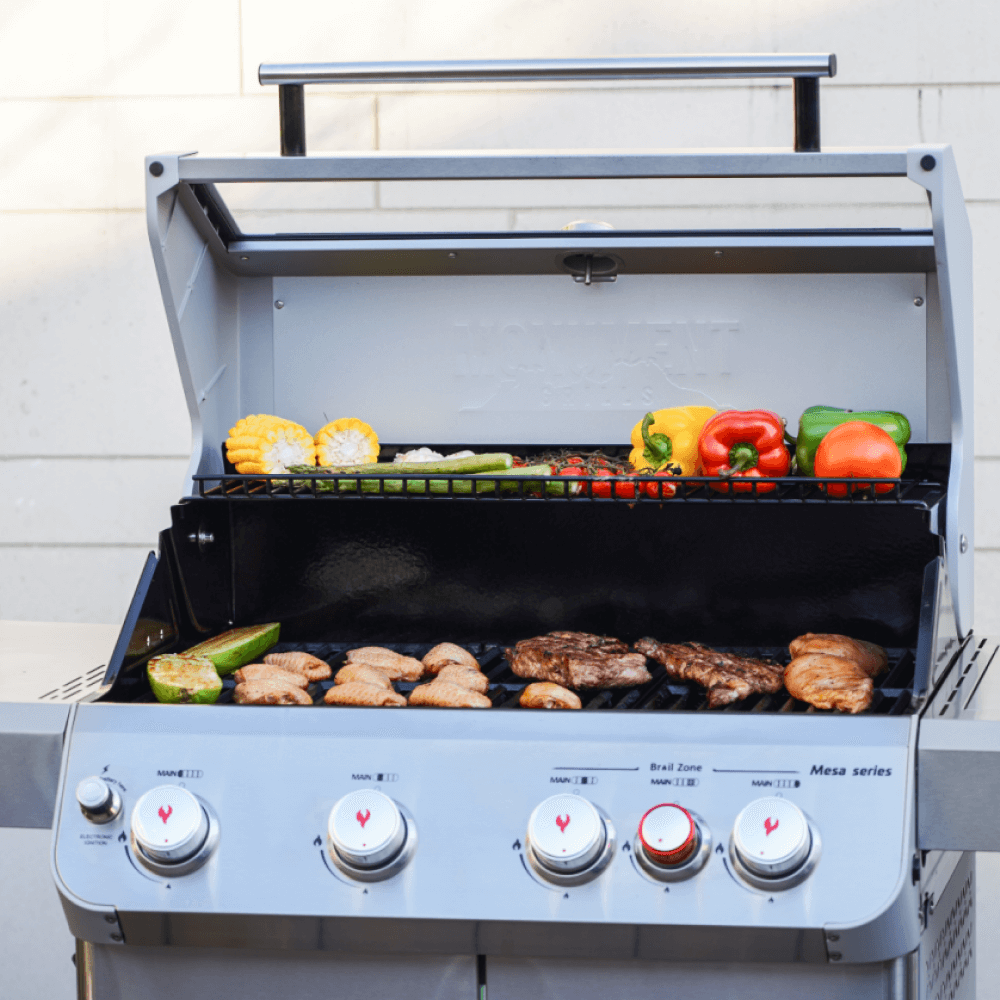 Mesa 415BZ | Stainless Gas Grill – Monument Grills