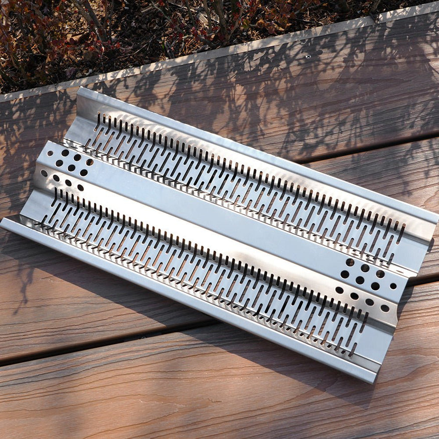 Charcoal/Pellet Stainless Flame Tamer – Monument Grills