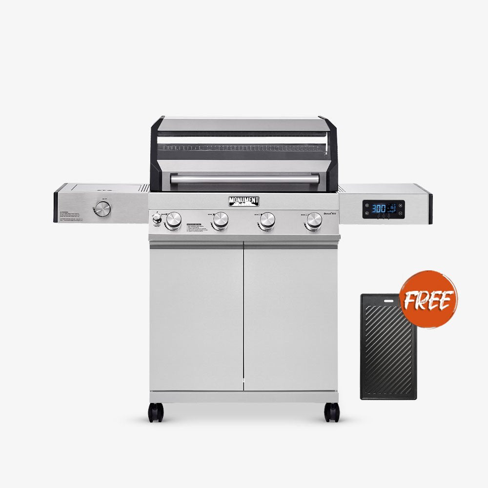 Denali 425 | Black Smart Stainless Gas Grill – Monument Grills