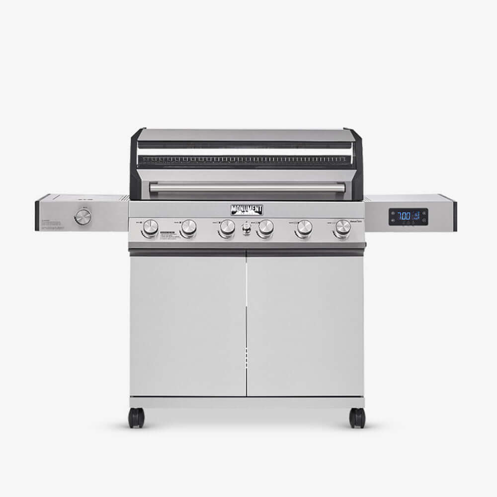Denali 425 | Black Smart Stainless Gas Grill – Monument Grills