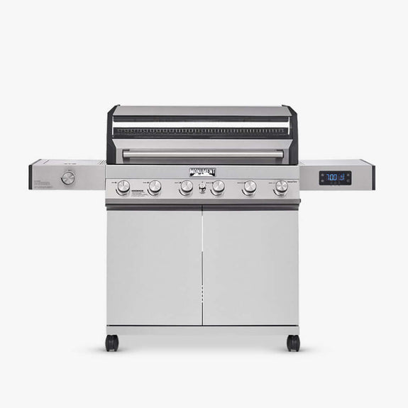 Best Smart Gas Grill | Denali 425 Black BBQ Grill – Monument Grills