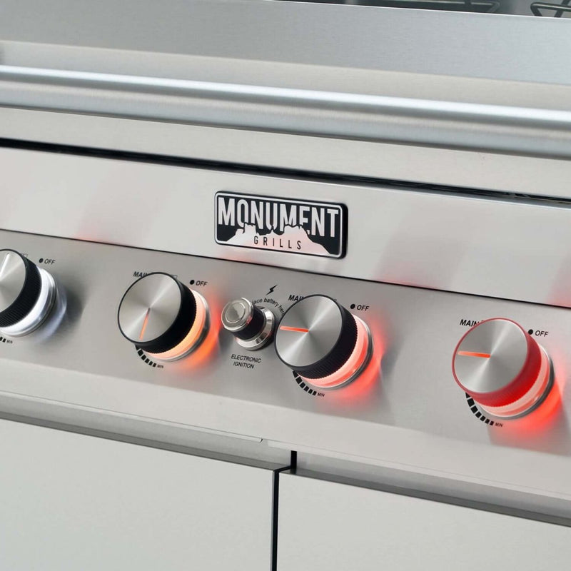 Denali 605Pro Stainless Smart Gas Grill 6 Burners Propane – Monument Grills