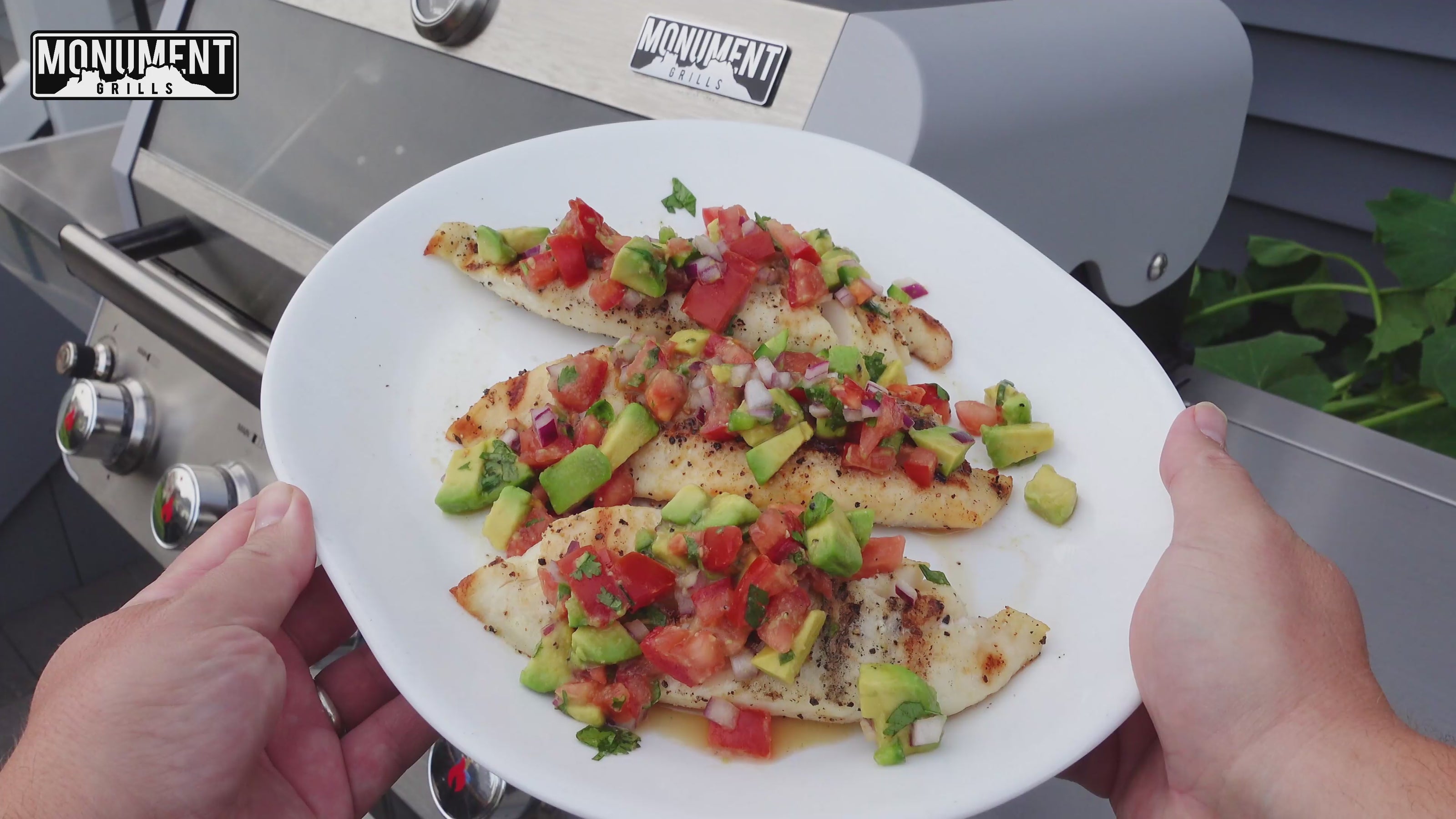 Tilapia With Avocado Salsa Recipe on a Natural Gas Grill – Monument Grills
